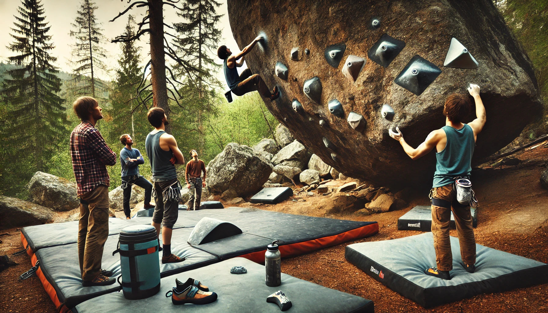 The Ultimate Guide to Bouldering Safety: Tips for Every Climber - LEDGE ...