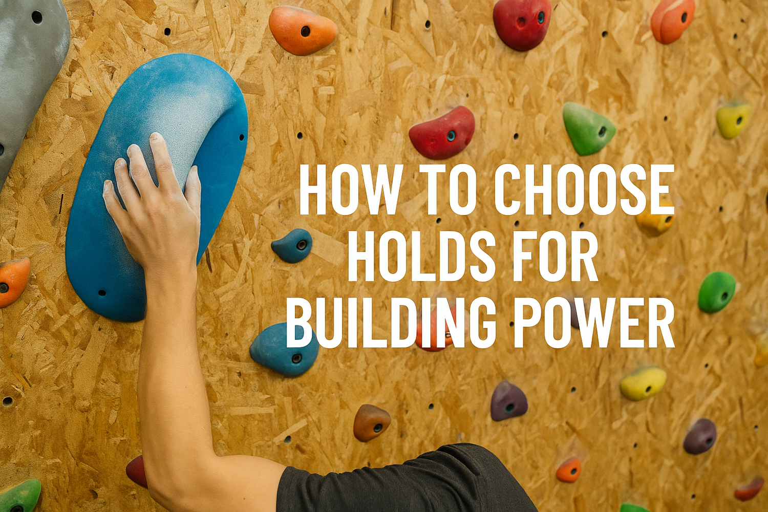 How to Choose Holds for Building Power - LEDGE Climbing