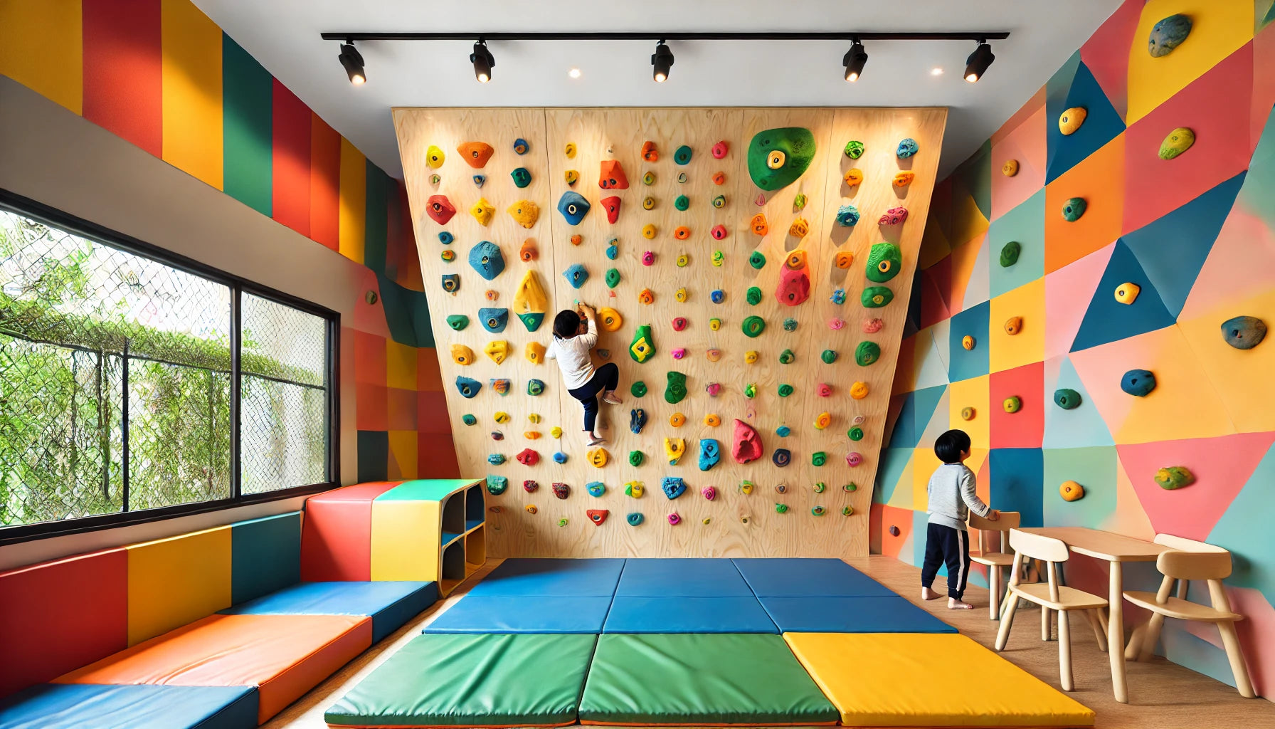 Step-by-Step Guide to Building a Kids’ Climbing Wall Indoors - LEDGE ...