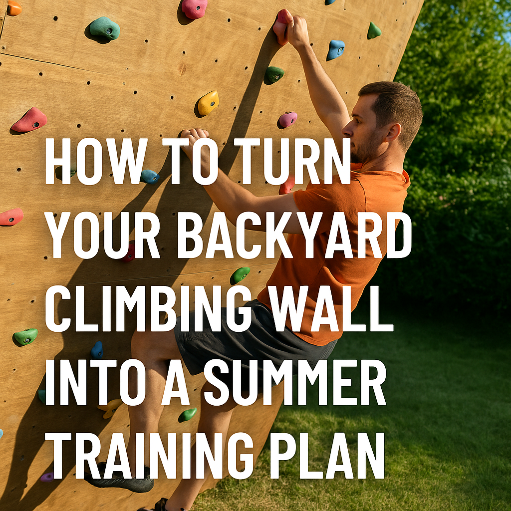 How to Turn Your Backyard Climbing Wall Into a Summer Training Plan ...