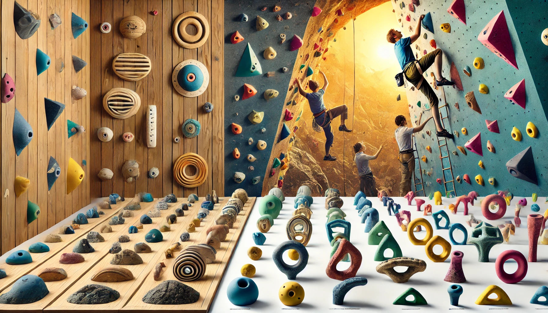 The Evolution of Climbing Holds: From Rock to Resin - LEDGE Climbing