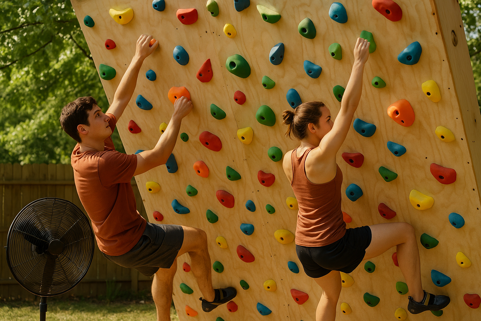 Climbing in the Heat: Summer Tips for Backyard and Garage Walls - LEDGE ...