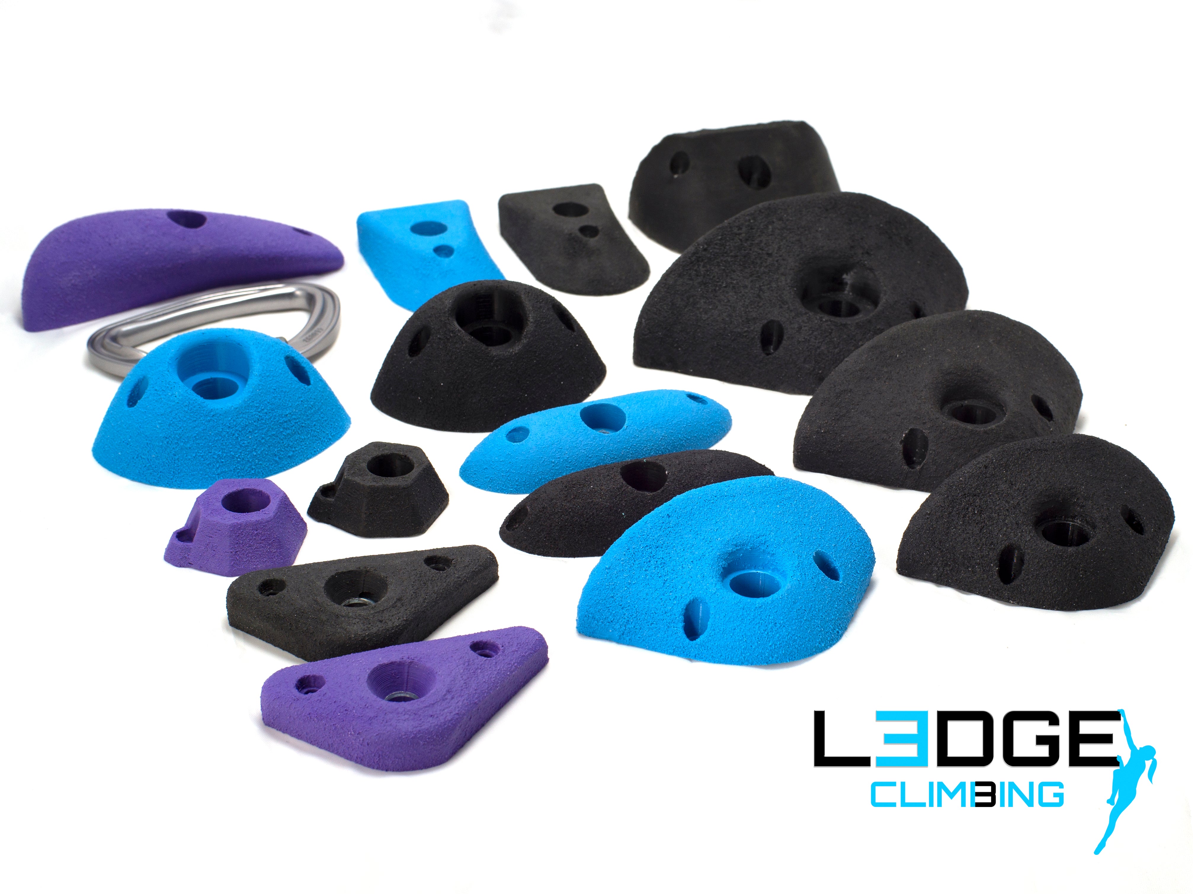 Climbing Hold Starter Kit - Bolt On or Screw On - LEDGE Climbing