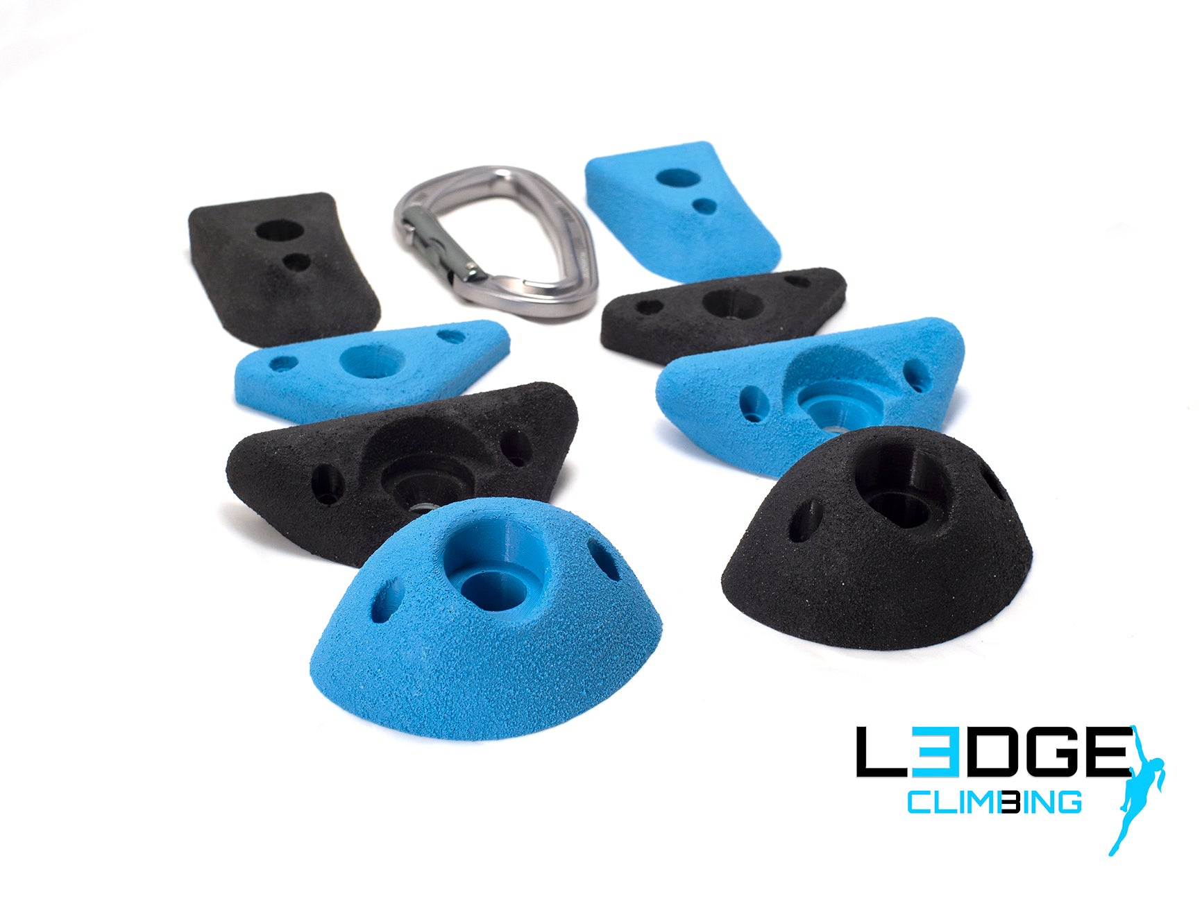 Set of 8 Crimp Indoor Climbing Holds - LEDGE Climbing